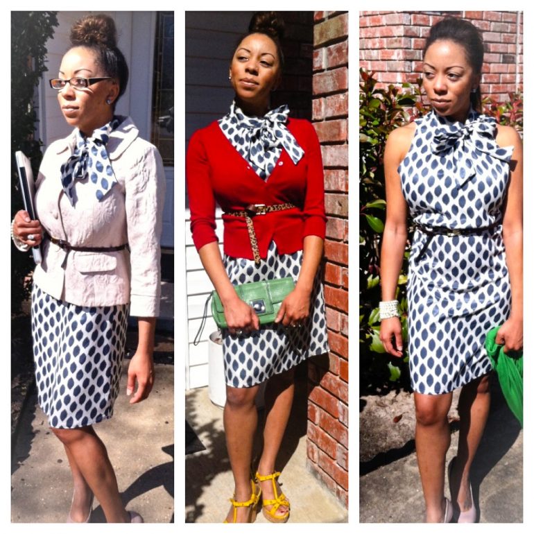 Nothing2Wear: 5 Ways To Wear A Geo Print Dress - Catenya McHenry